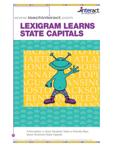LEXIGRAM LEARNS STATE CAPITALS - Social Studies