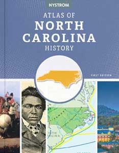 NYSTROM ATLAS OF NORTH CAROLINA HISTORY - Social Studies
